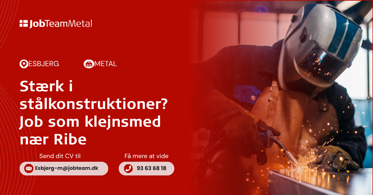 Smed med erfaring i sort stål søges til Ribe-området